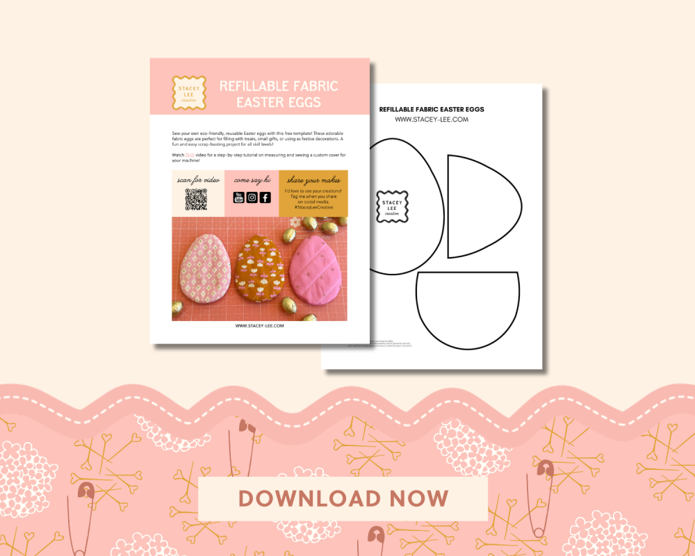 How to Sew Refillable Fabric Easter Eggs